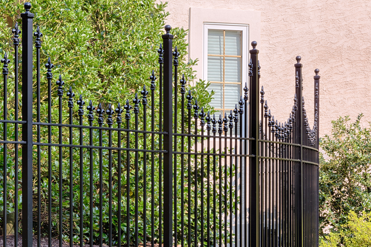 Custom Wrought Iron Fences & Gates - Compass Ironworks