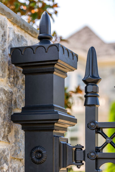 Custom Gate - Compass Ironworks