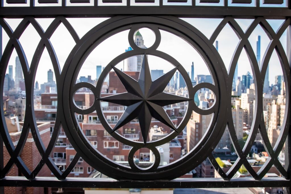 Exterior Design Railing Gallery - Compass Ironworks