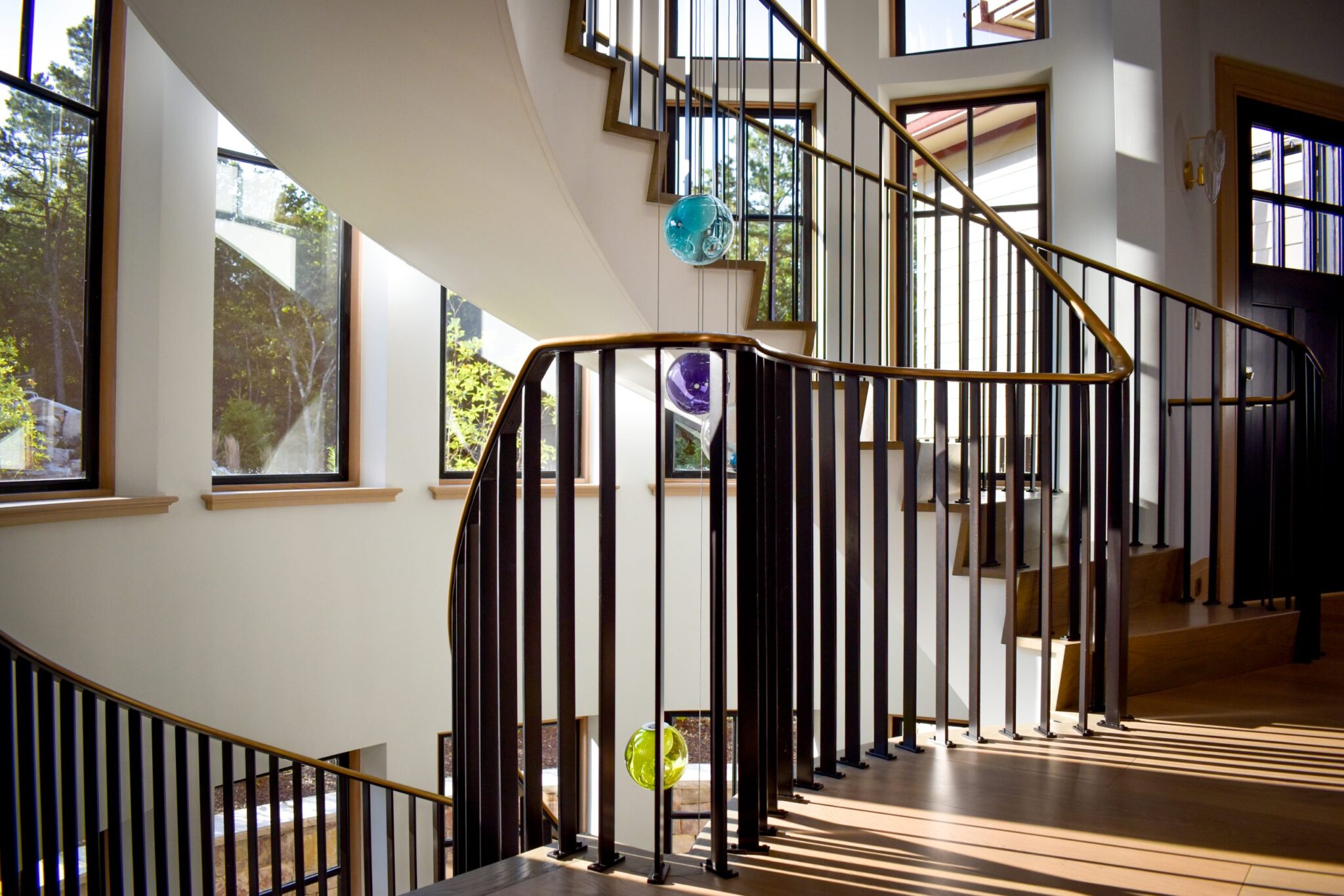 Interior Railings - Compass Ironworks