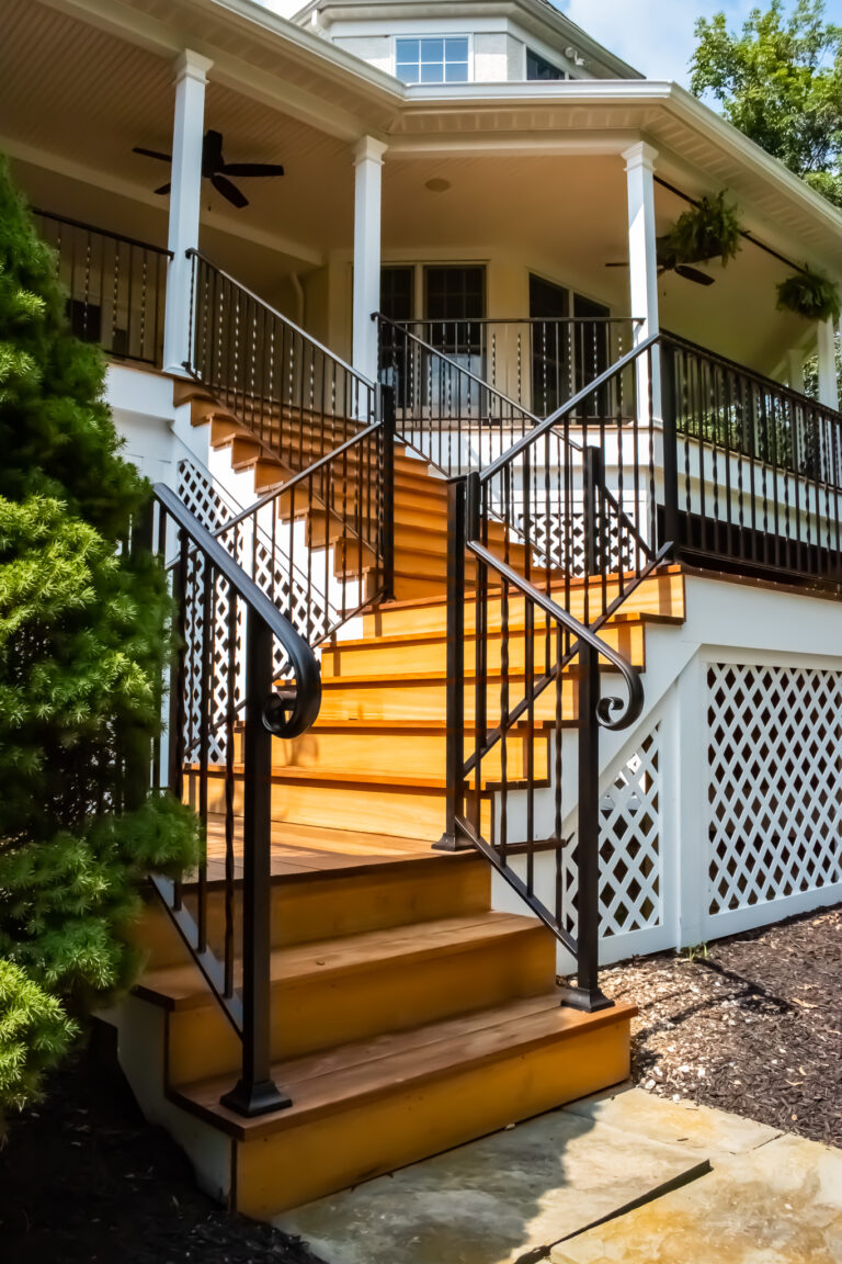 Exterior Design Railing Gallery - Compass Ironworks