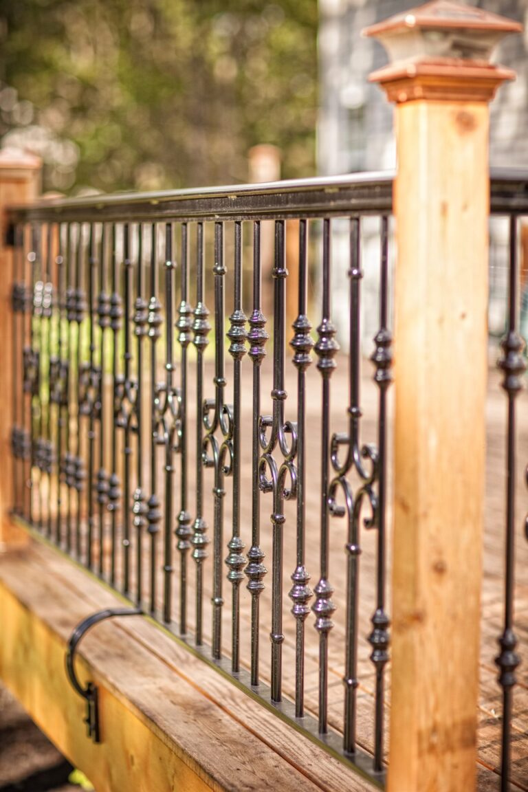 Exterior Design Railing Gallery - Compass Ironworks