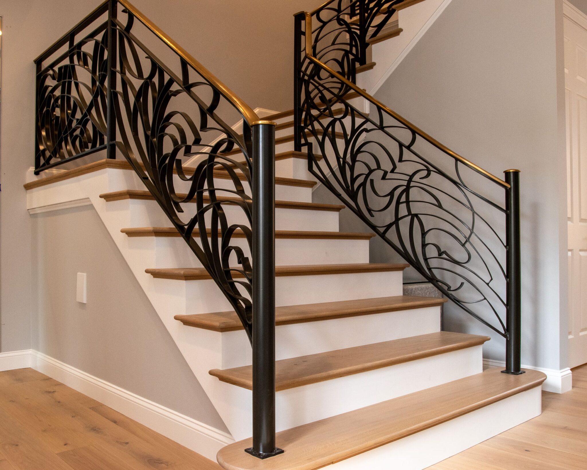 Interior Railings - Compass Ironworks