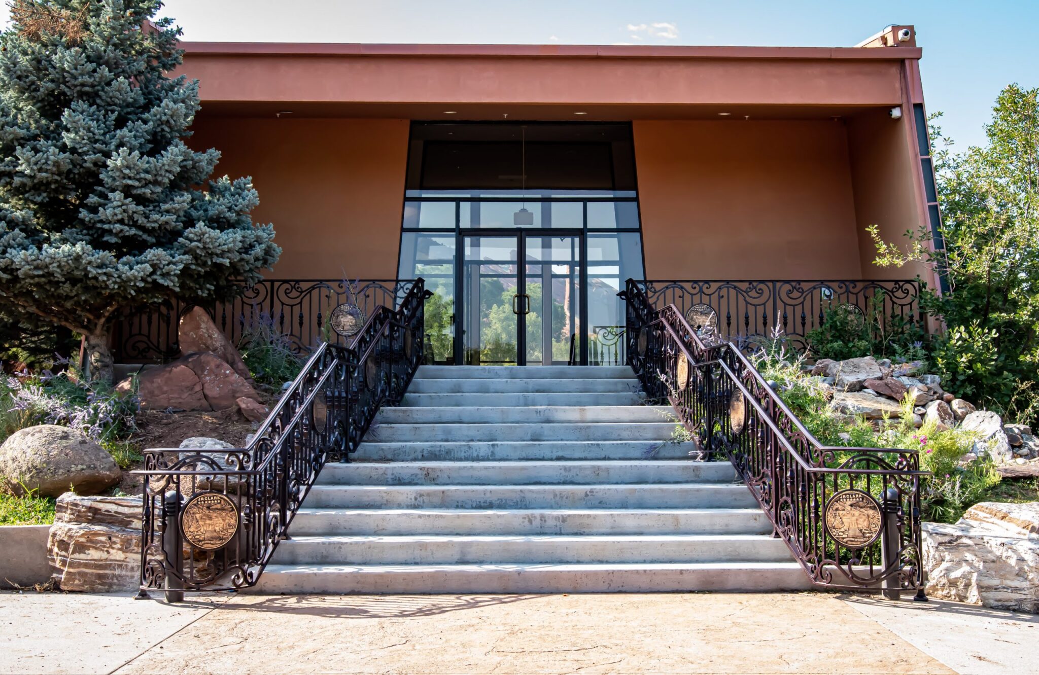 Exterior Design Railing Gallery - Compass Ironworks