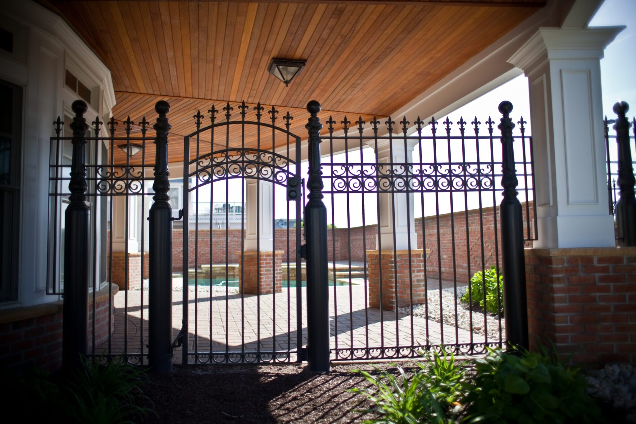 Pedestrian Gates - Compass Ironworks