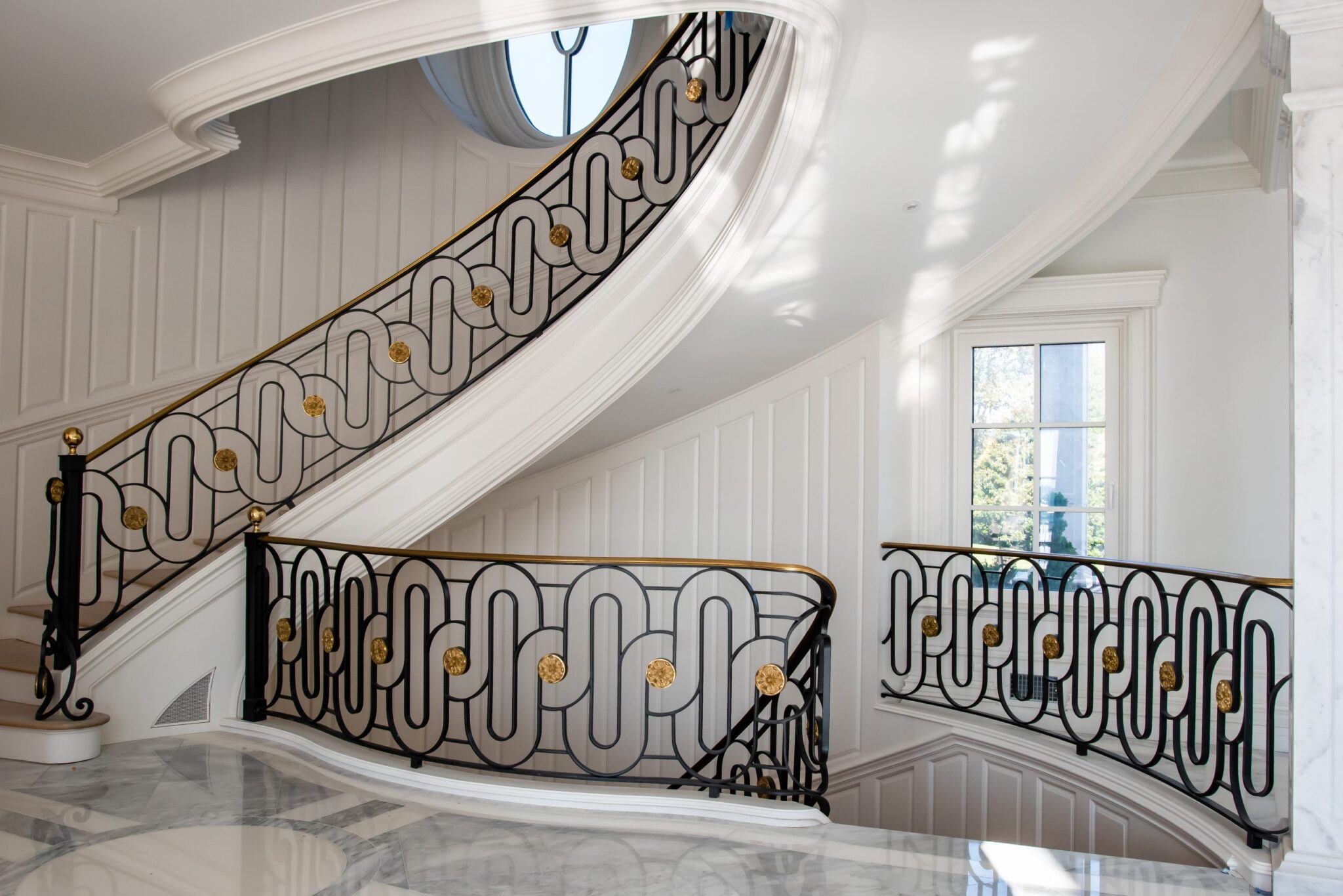 Interior Railings - Compass Ironworks