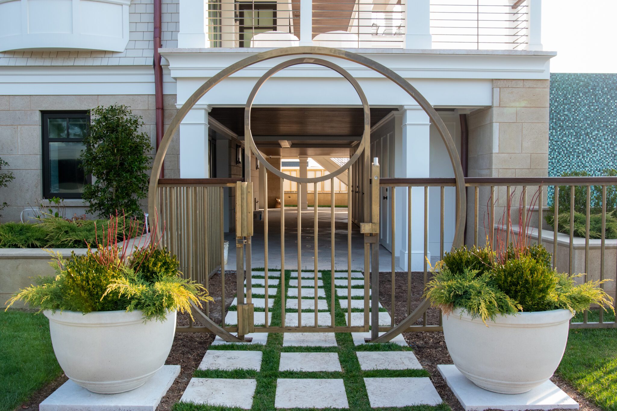 Pedestrian Gates - Compass Ironworks