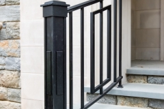 Rectangular Railings - Compass Ironworks