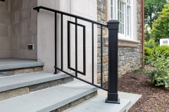 Rectangular Railings - Compass Ironworks