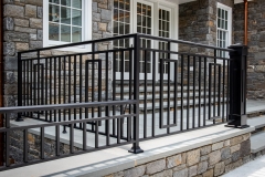 Rectangular Railings - Compass Ironworks