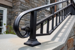 Rectangular Railings - Compass Ironworks