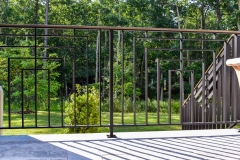 Beautiful Exterior Safety Railings - Compass Ironworks